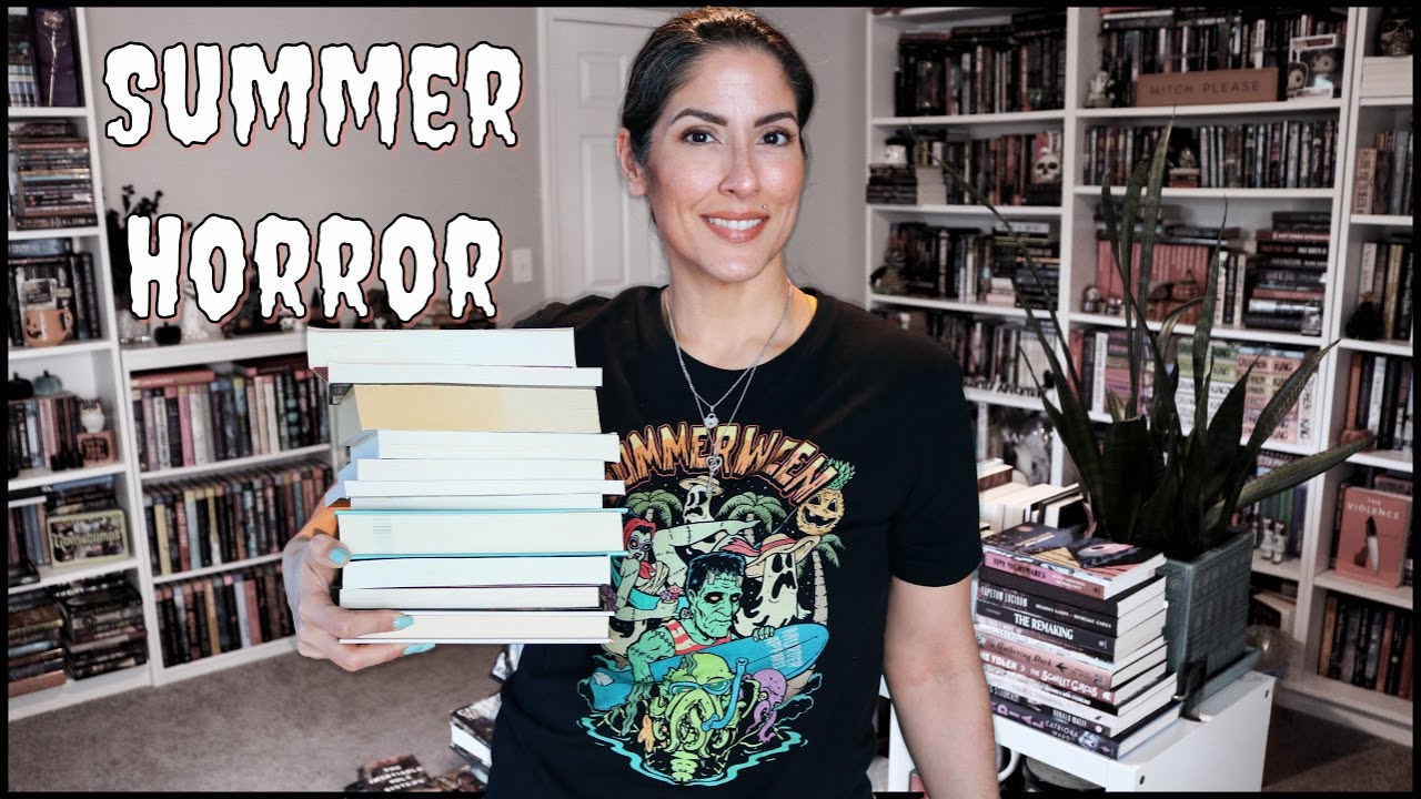 SUMMER HORROR BOOK RECOMMENDATIONS and a little TBR! #summerreading #bookrecommendations