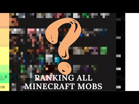 Ranking ALL Minecraft Mobs (1.19 Included)| Tier List