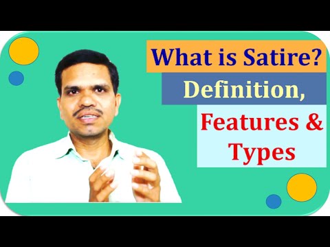What is Satire? Definition Features & Types