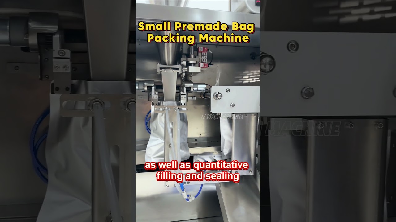 premade pouch packaging machine | small pouch packing machine price | mini doypack packing machine