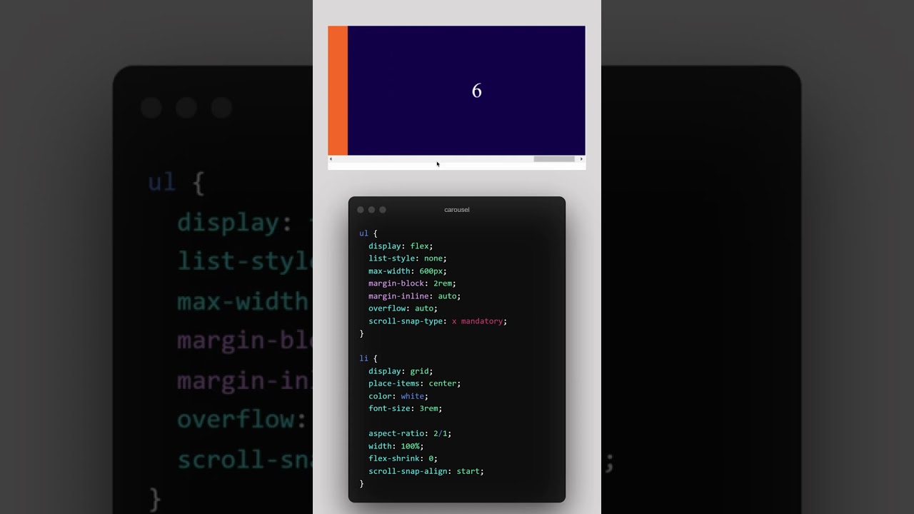 Easily Simple Carousel with a Few Lines of CSS