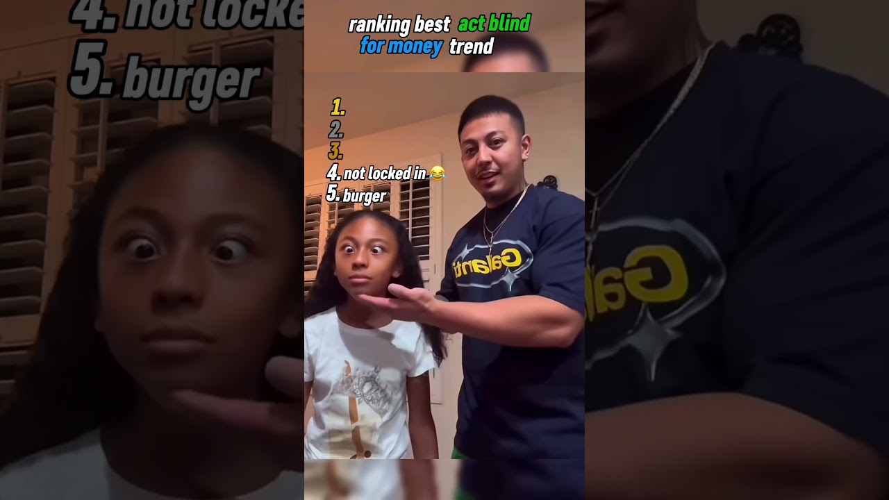 Ranking best Act Blind for money trend 😂 #truedialogue