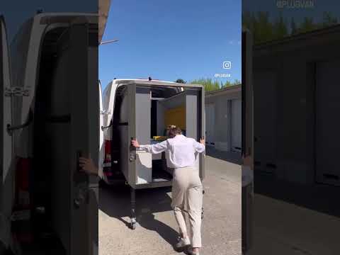 PlugVan Campingmodul Pure | Flexibler Fahrzeugausbau | Camper Conversion in 5 minutes