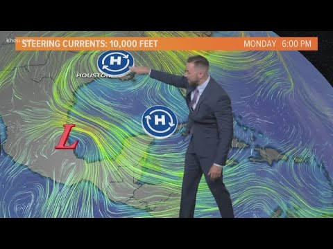 National Hurricane Center tracking system in Gulf