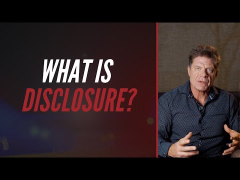 What Is Disclosure?