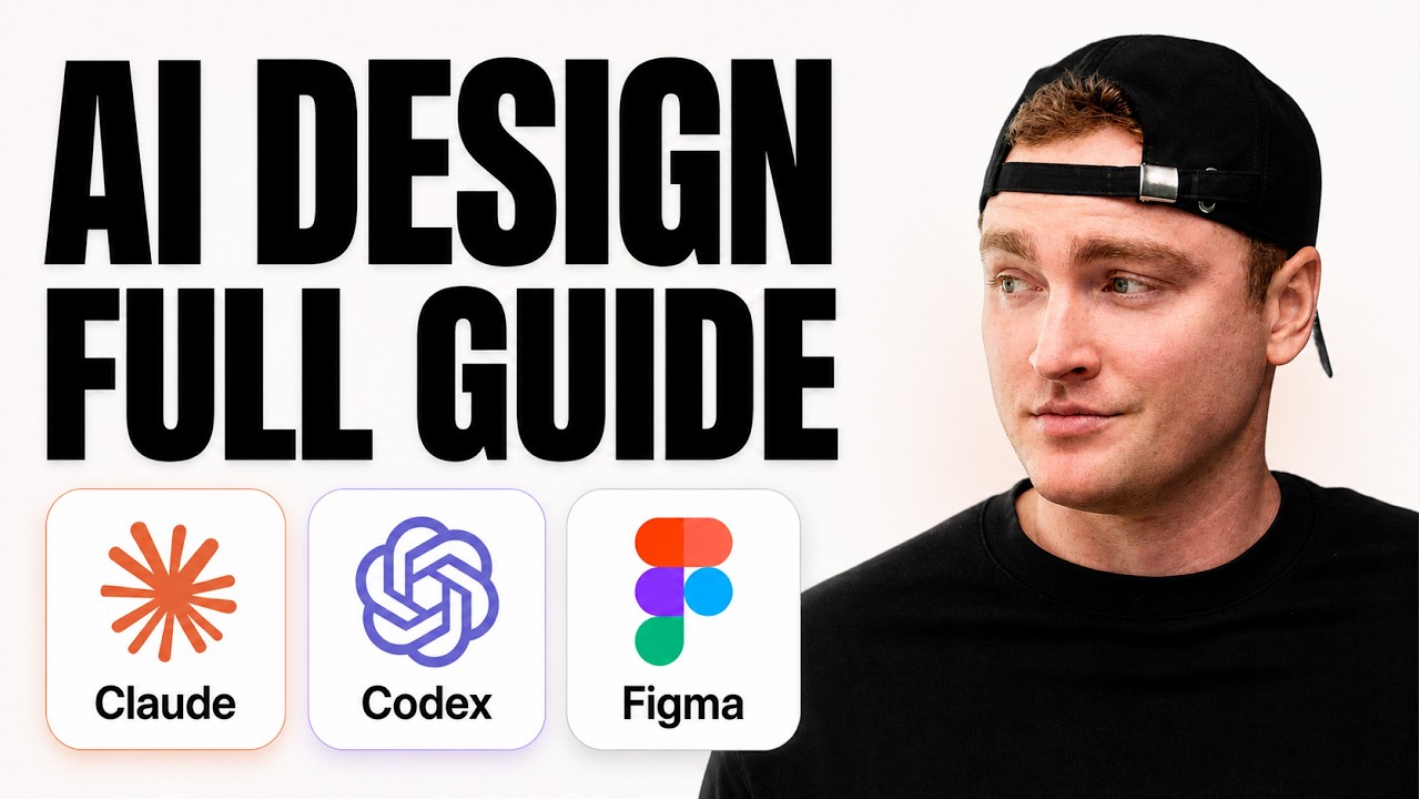 Designing With AI: Claude, Codex, Figma | Full Guide