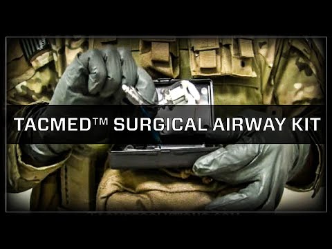 TacMed™ Surgical Airway Kit - Hard Case