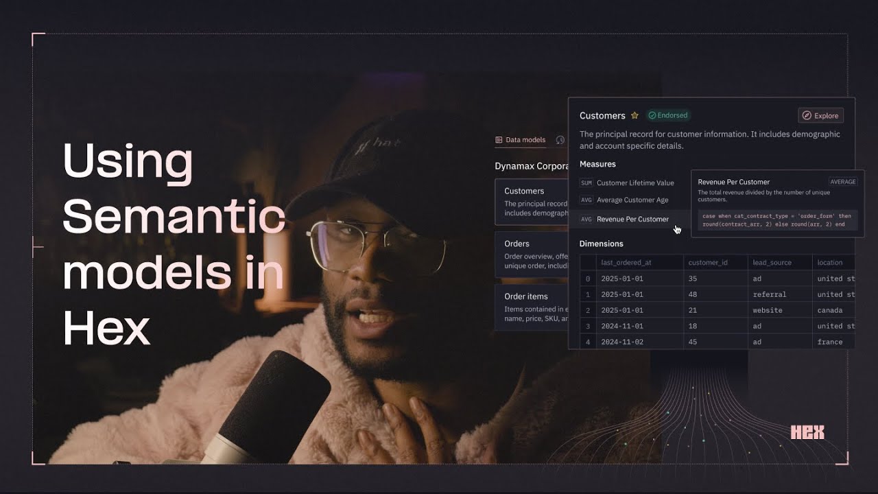 Setting up Semantic Model Sync in Hex