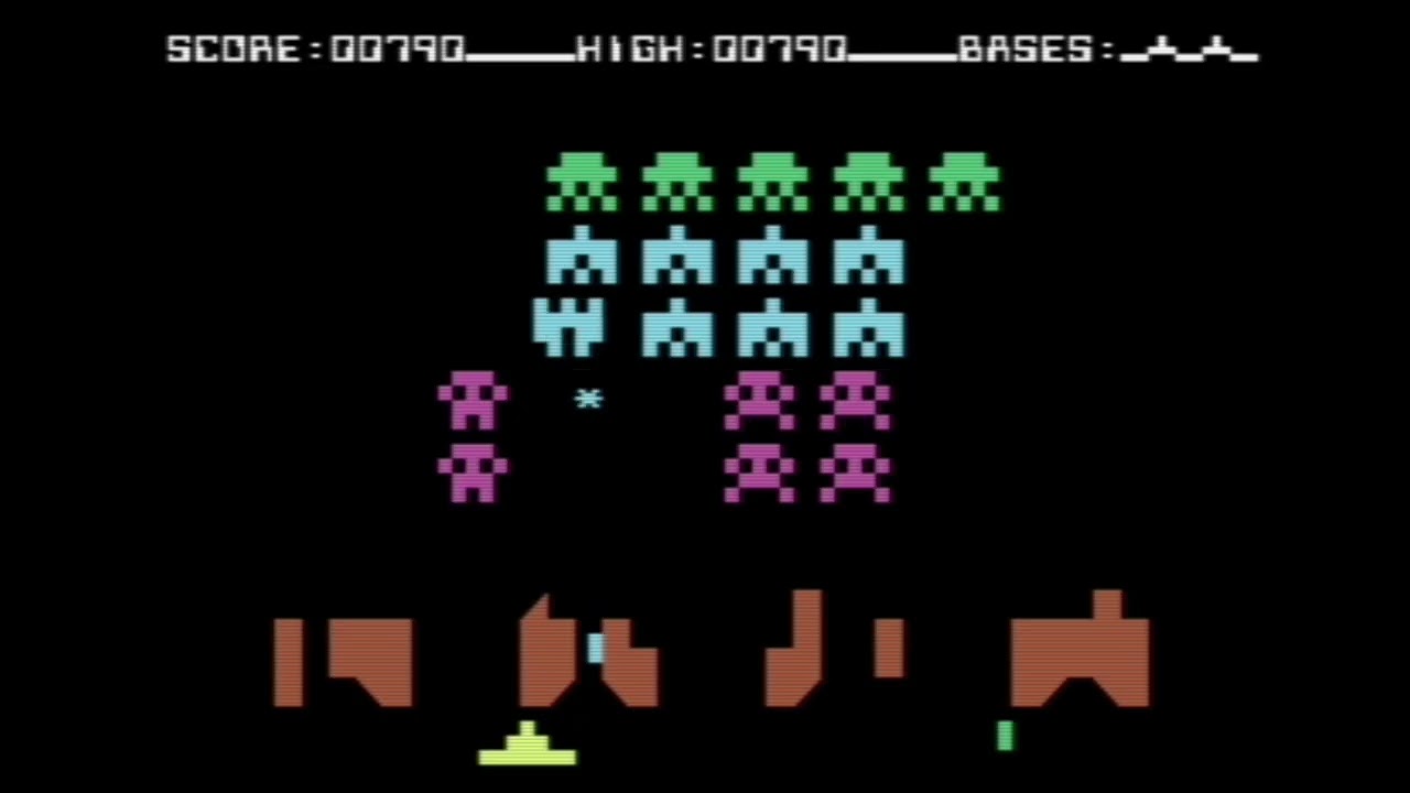 Space Invaders 2 (C64 port from Commodore PET)