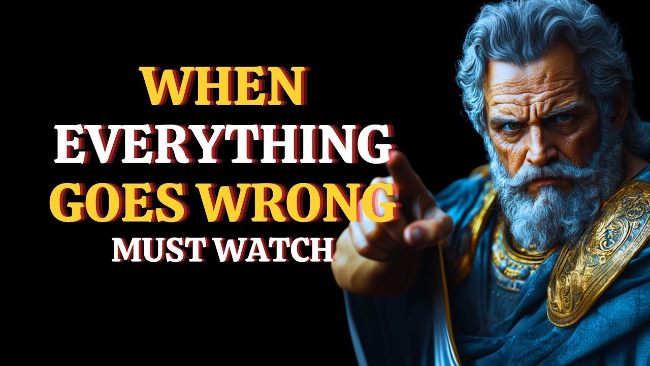 Stoicism SAVES Your Life When Everything Goes Wrong!