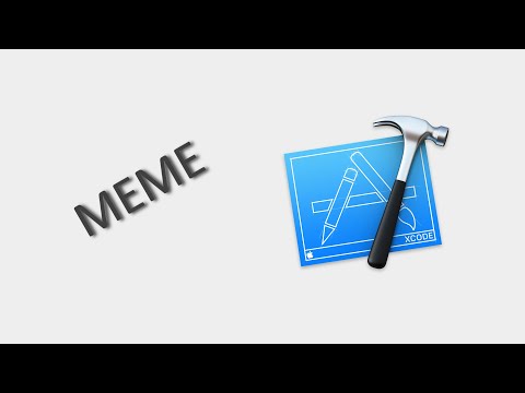 Develop simple MEME Generator in Xcode