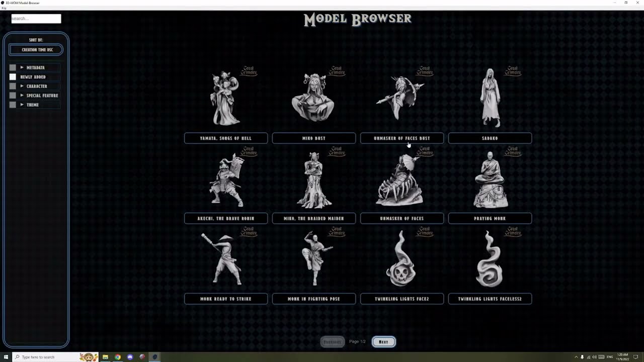 3D-MOM Set: GG - Lost Shrine of the Damned - Import Tutorial