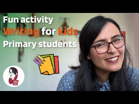 FOR TEACHERS-HOW TO PRACTISE THE WRITTEN FORM OF WORDS WITH KIDS A FUN ACTIVITY for English teachers
