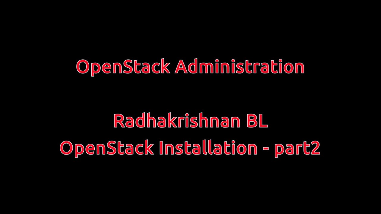 OpenStack installation using DevStack -Part2