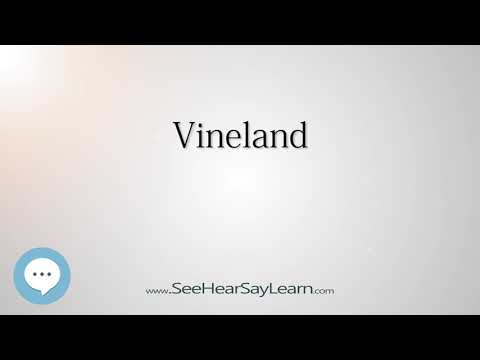 Vineland (How to Pronounce Cities of the World)๐ฌโญ๐โ