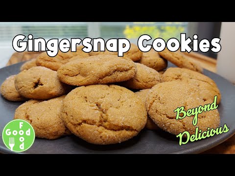 Soft Gingersnap Cookies *** Beyond Delicious *** Recipe