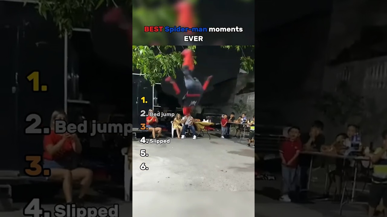 BEST Spider-Man fail moments EVER 💀😭 #spiderman #fails #funnyshorts #ranking  #funny #marvel