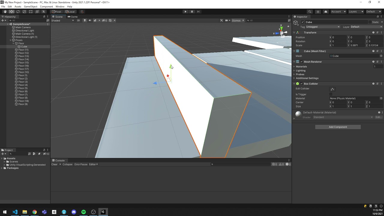 Unity Engine   Parenting Game Objects