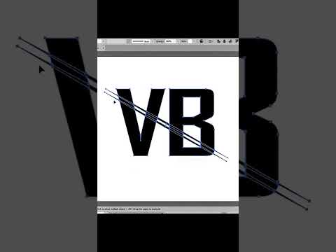 Adobe illustrator 30 seconds logo design tuturial 🔥 #shorts #illustrator #graphicdesign