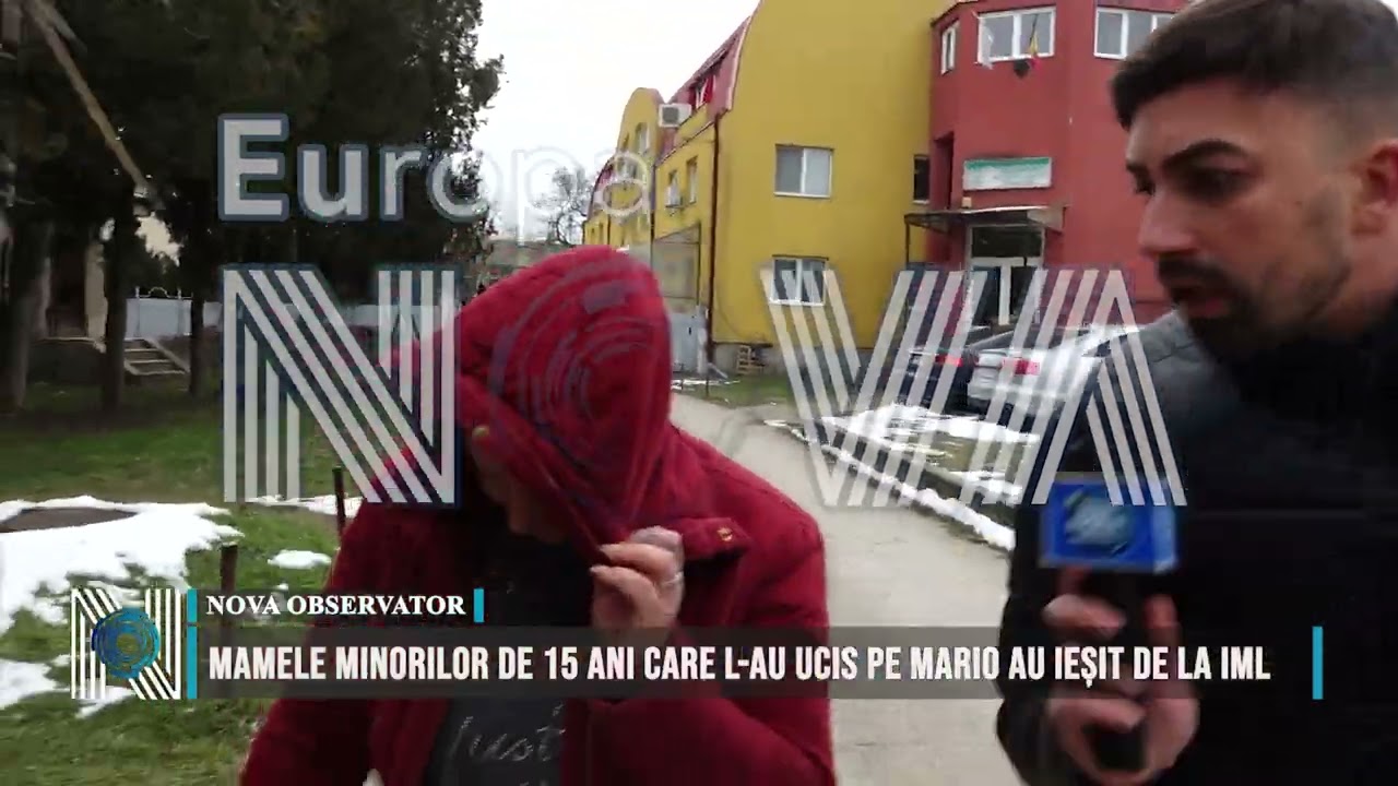 MAMELE MINORILOR DE 15 ANI CARE L-AU UCIS PE MARIO AU IEȘIT DE LA IML ...