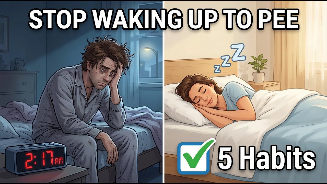 Stop Waking Up to Pee: 5 Evening Habits That Help