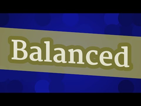 BALANCED pronunciation • How to pronounce BALANCED