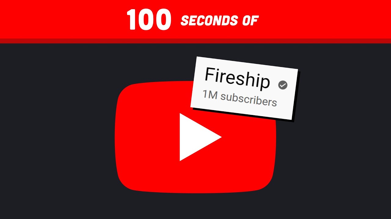 How to get a Million YouTube Subscribers in 100 Seconds