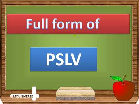 Full form of PSLV