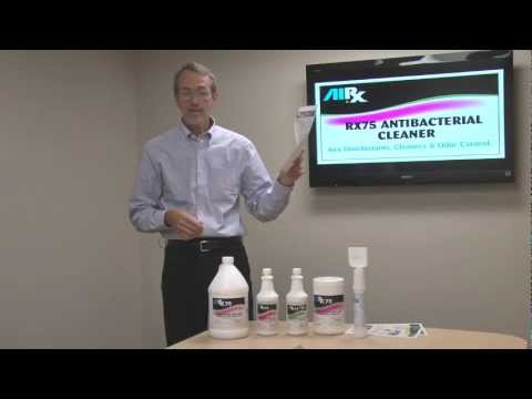 Airx RX 75 Antibacterial Cleaner/Odor Counteractant - Gal ...