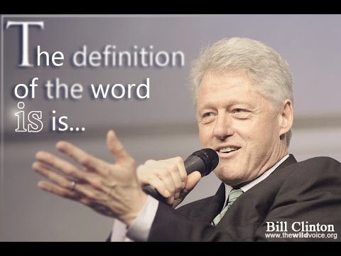 Parsing Language The Definition of 'Is' Is
