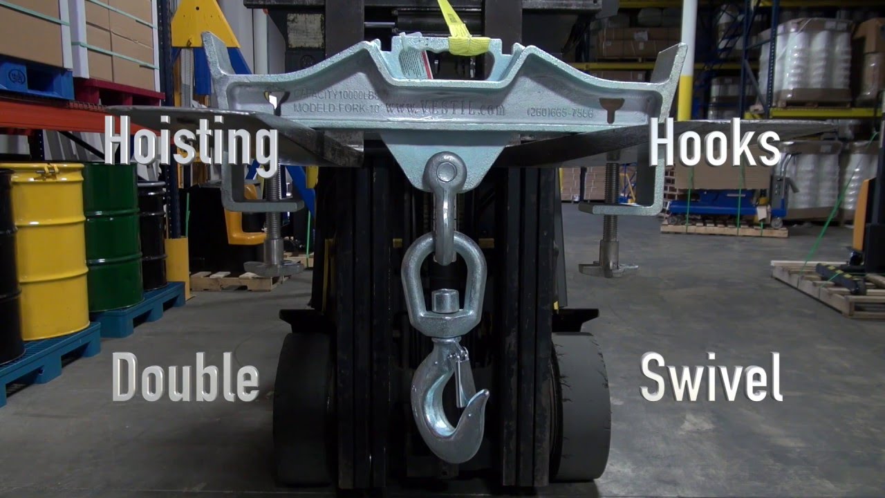 D-FORK Hoisting Hooks