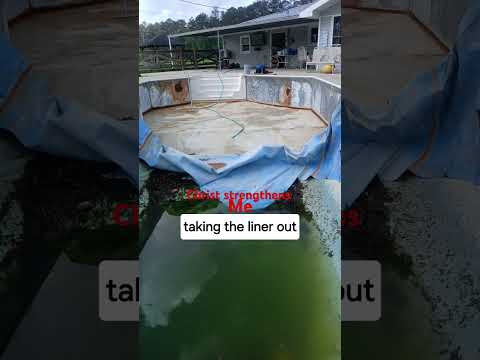 pool liner change out #diy # swimmingpool # shorts # work