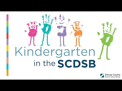 Kindergarten in the SCDSB