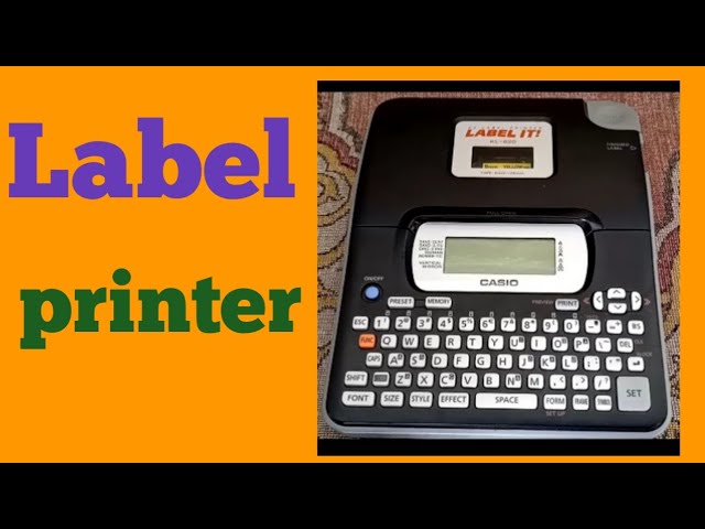 Casio Label Printers - KL-820 Casio Label Printer Trader - Wholesaler ...