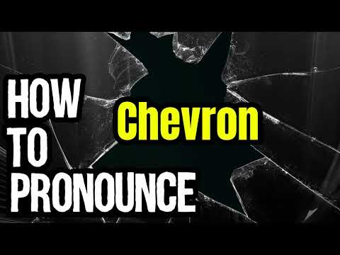 How To Pronounce Chevron? (CORRECTLY) Meaning & Pronunciation