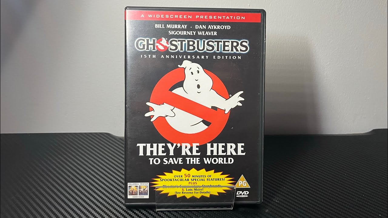 Ghostbusters 15th Anniversary Edition DVD Unboxing (UK) Columbia Pictures