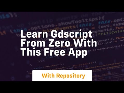 learn gdscript from zero with this free app