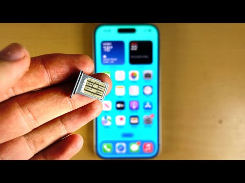 How To Insert SIM Card in iPhone 15
