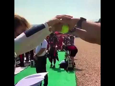 Reaction test on a F1 driver ๐