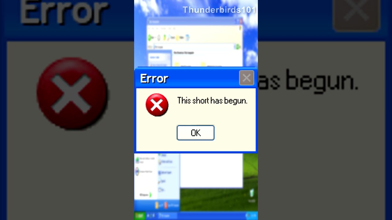 Microsoft Sam reads a helpful error