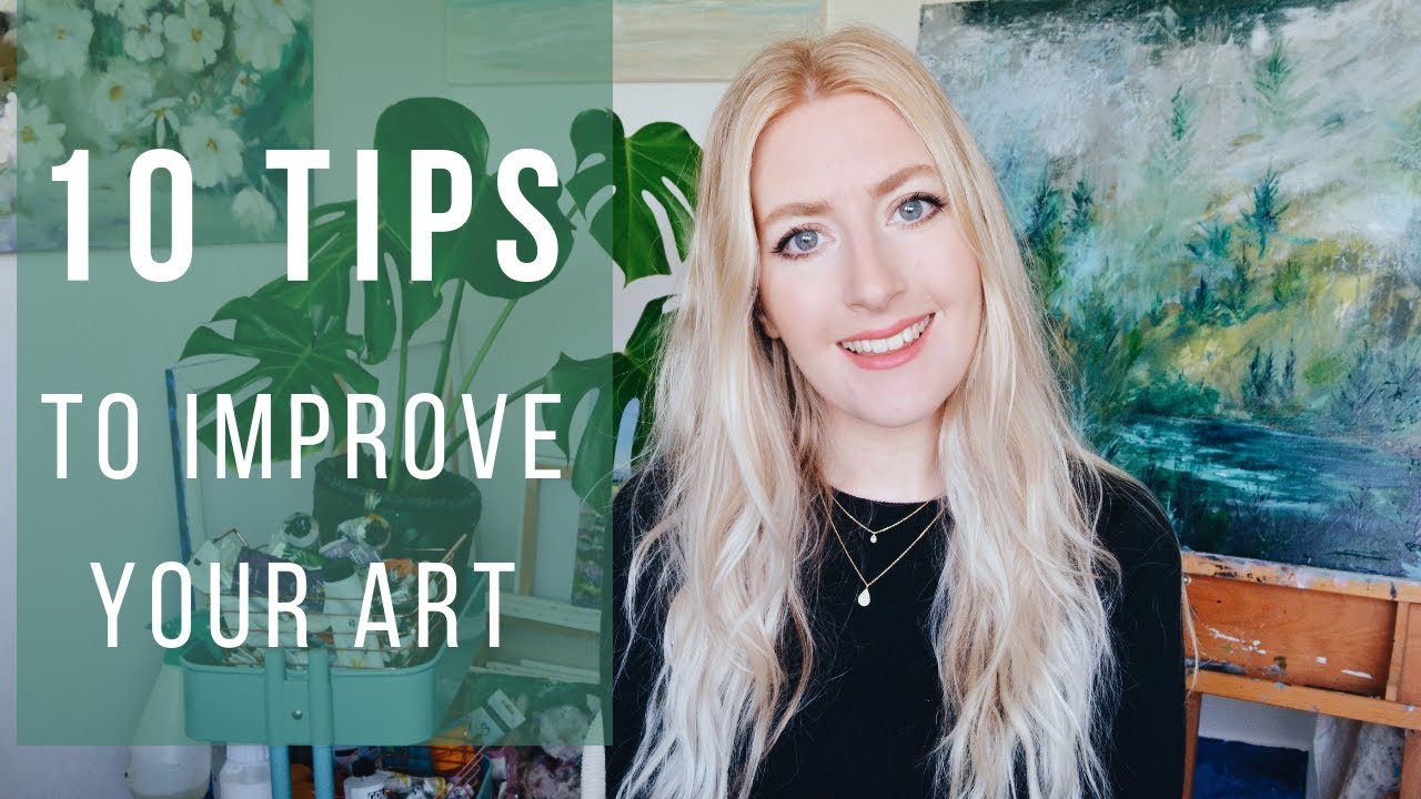 10 Tips to IMPROVE YOUR ART 🎨🙌🏻