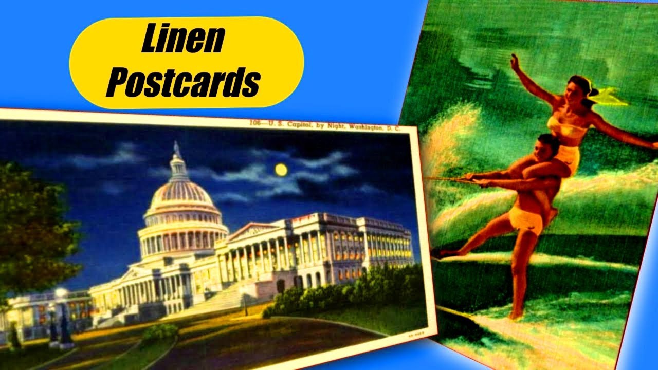 Are Linens Fake Postcards?