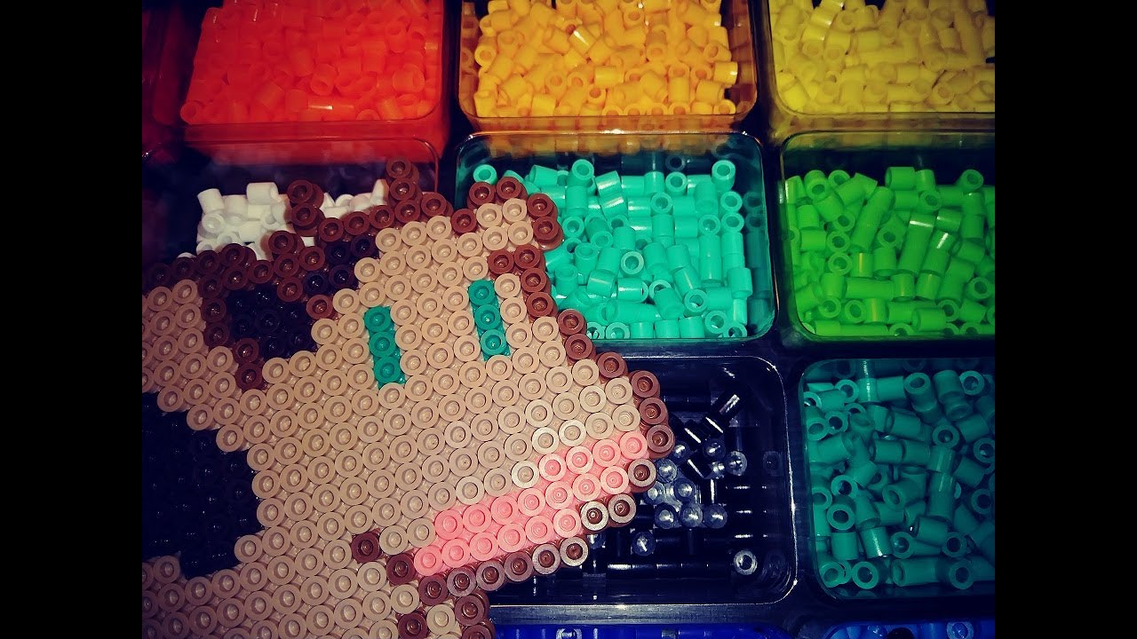 How now brown cow? HOW TO PERLER BEAD COW