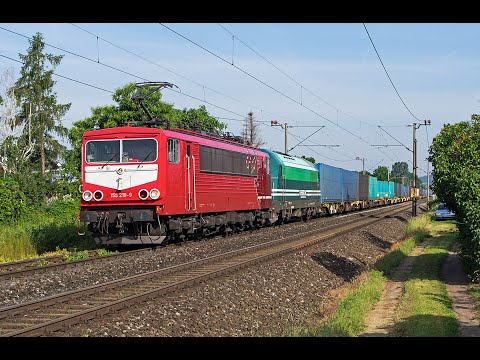 EGP Smartron "Mukran Port", FlixTrain Vectron, BaWü VT 612, Lotos, TXL uvm. auf der Frankenwaldbahn