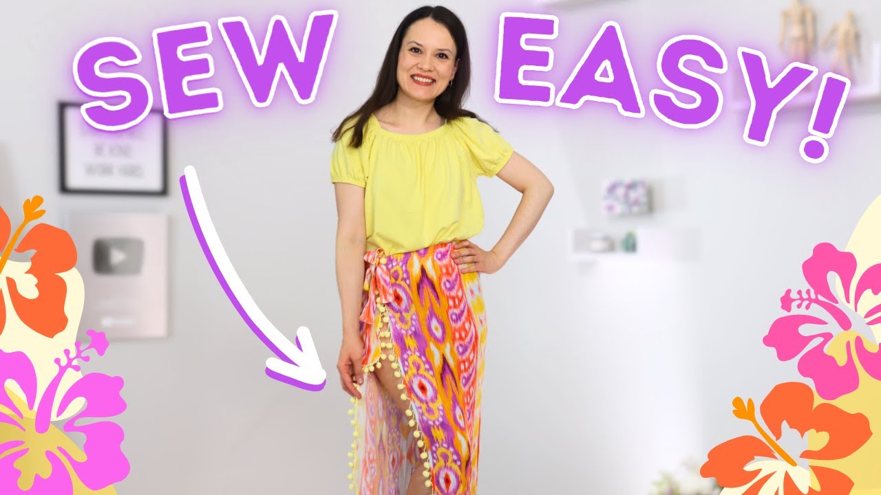 Let's sew a QUICK and EASY beach cover-up!