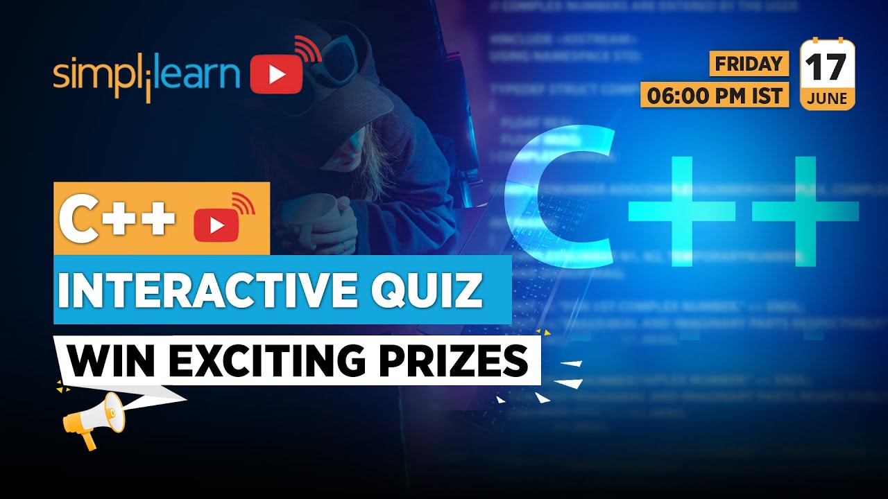 🔥CPP Programming Questions & Answers - Interactive Quiz | CPP Programming Quiz 2026 | Simplilearn