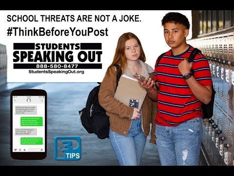 "Think Before You Post" - San Diego County Sheriff's Department