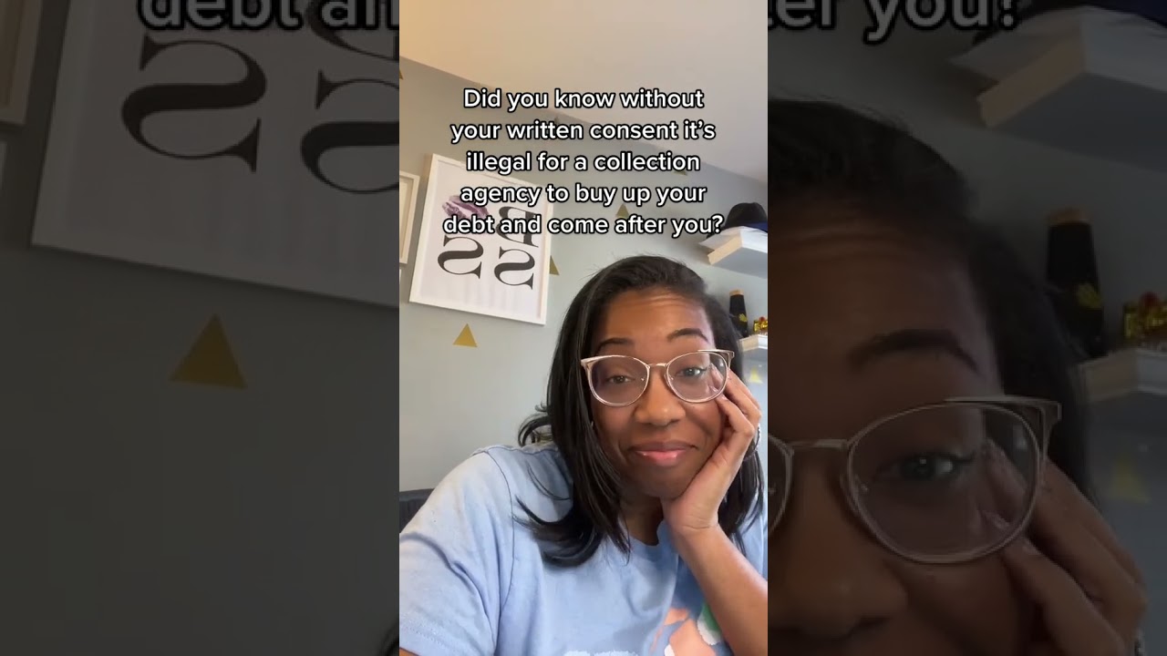 It's Illegal For A Collection Agency To Buy Up Your Debt And Come After You?