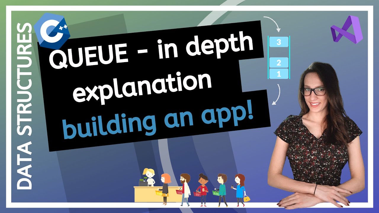 Queue and FIFO/FCFS explained in 10 minutes + a bonus task 📣📣 (Data Structures course)