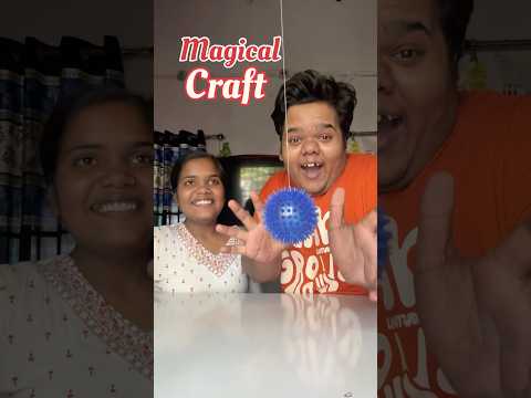 My Sister Vs Me : Who will make the best Magical Craft #shorts